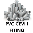 Kanalizacija PVC cevi i fiting